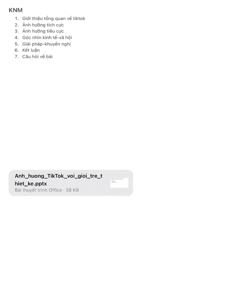 Gi I Thi Ut NG Quan V Tiktok NHH NG Tích C C NHH NG Tiêu C C Góc Nhìn Kinh T - Xã H I Gi I Pháp ...