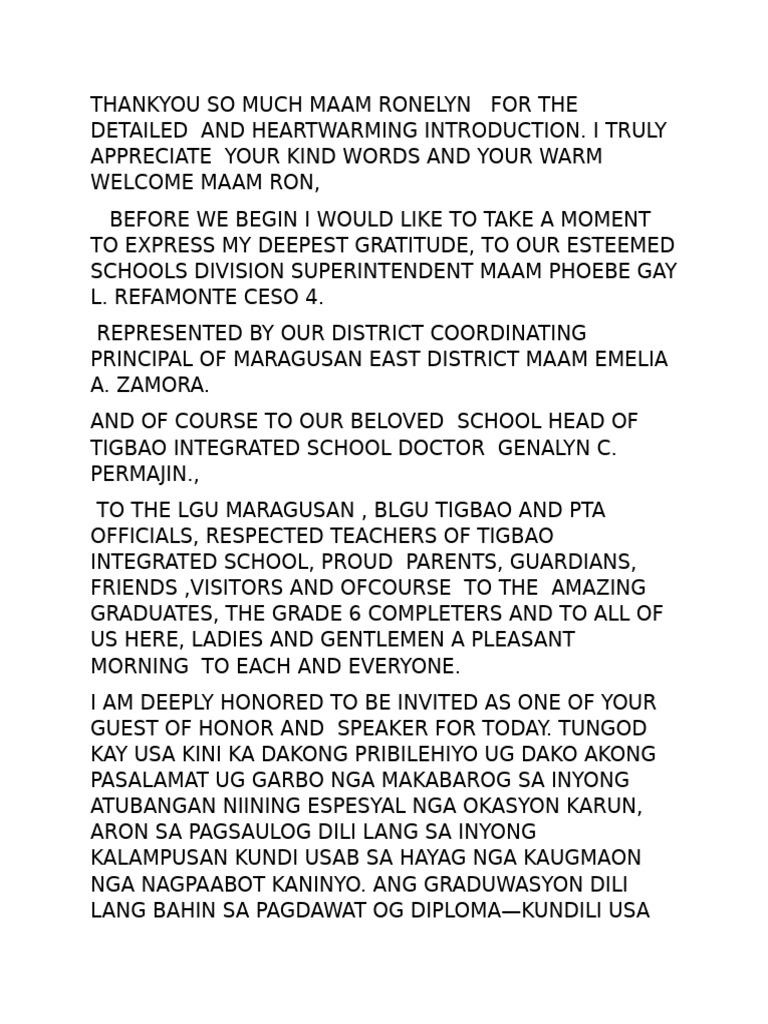 Inspirational Message | PDF