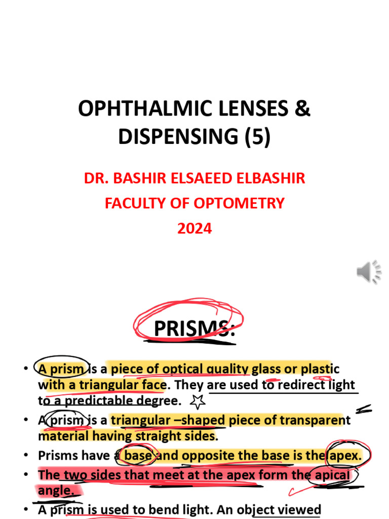 Ophthalmic Lenses & Dispensing | PDF | Glass Applications | Lenses