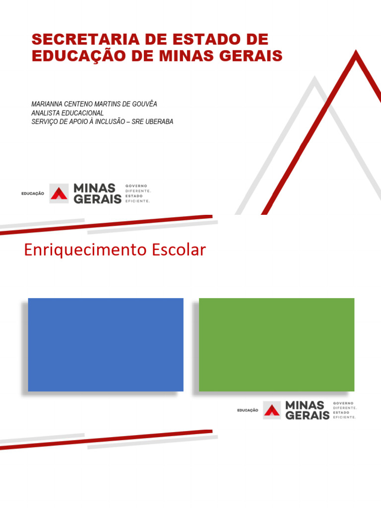 Modelo Triádico de Enriquecimento Escolar | PDF