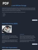 Secondary Storage - IGCSE Computer Science Revision Notes | PDF ...