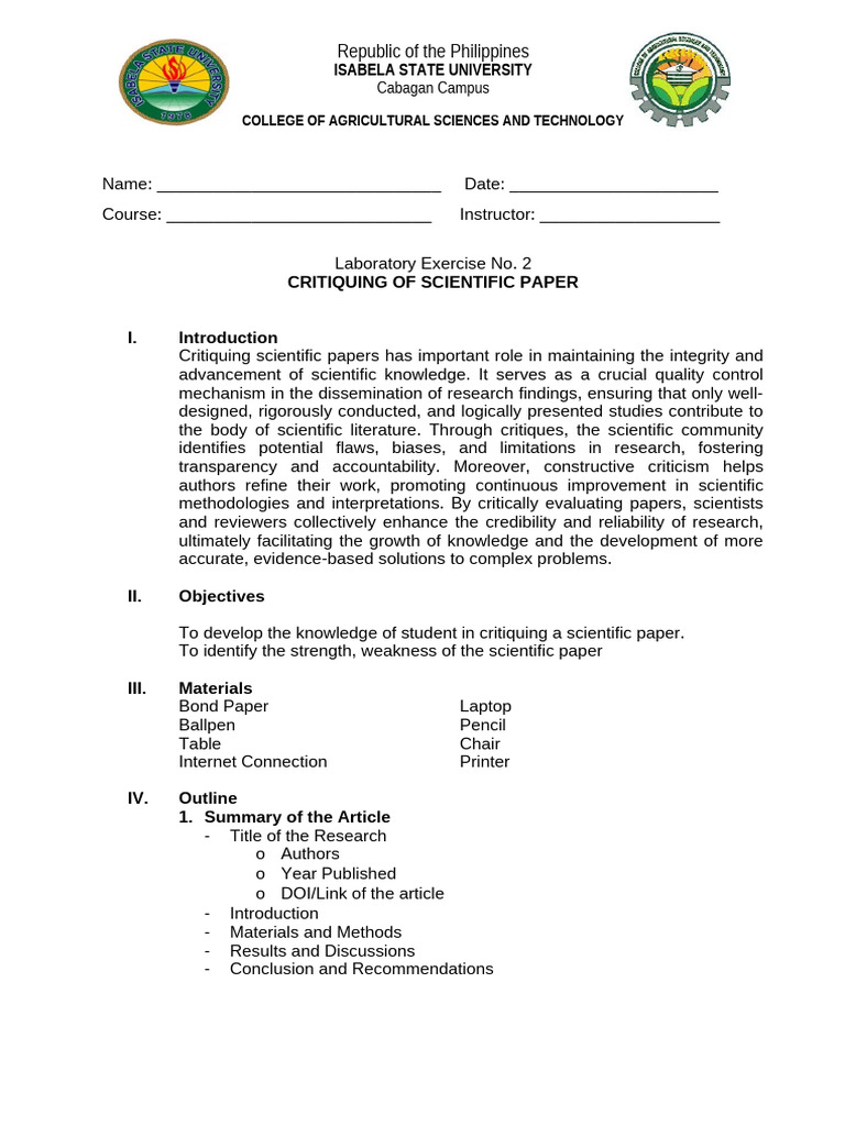 Laboratory Exercises 2 2 | PDF | Data | Hypothesis