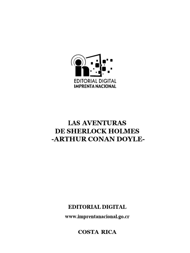 sherlock | PDF | Sherlock Holmes | Un escándalo en Bohemia