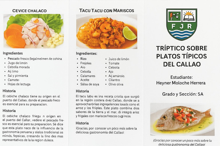 Triptico Callao HeynerMoloche ES | PDF