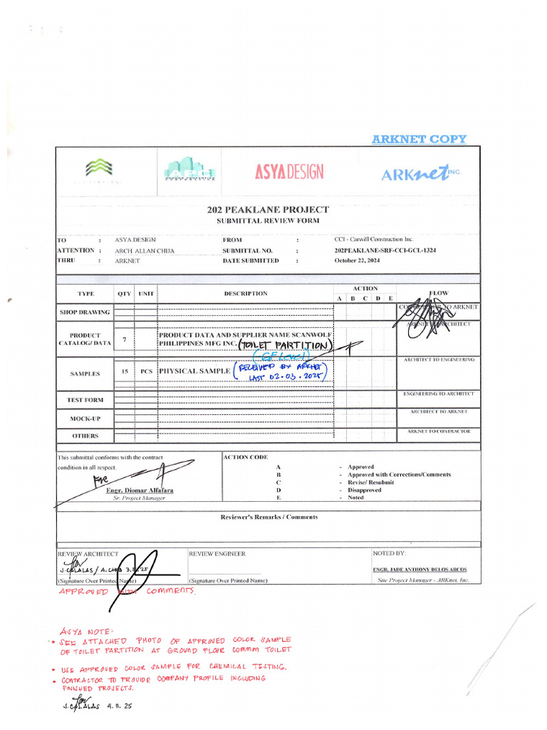 SRF - Physical Sample | PDF