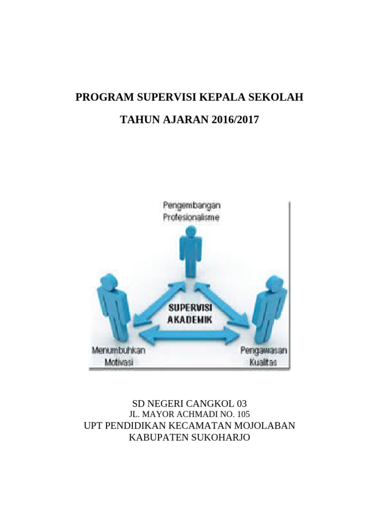 Program Supervisi Kepala Sekolah | PDF