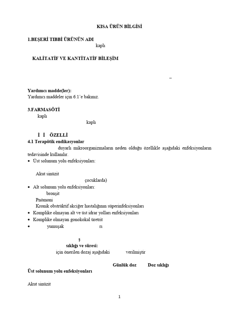 Texef Plus 200mg 125mg Film Kapli Tablet Kub | PDF