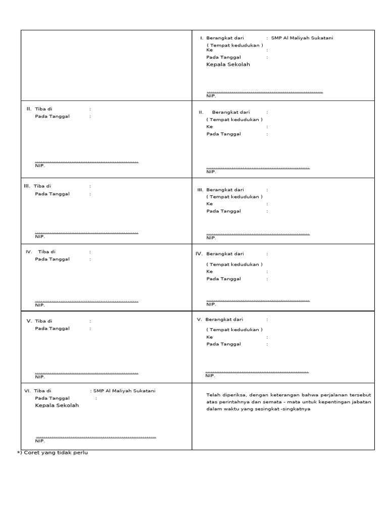 SPPD belakang(3) | PDF