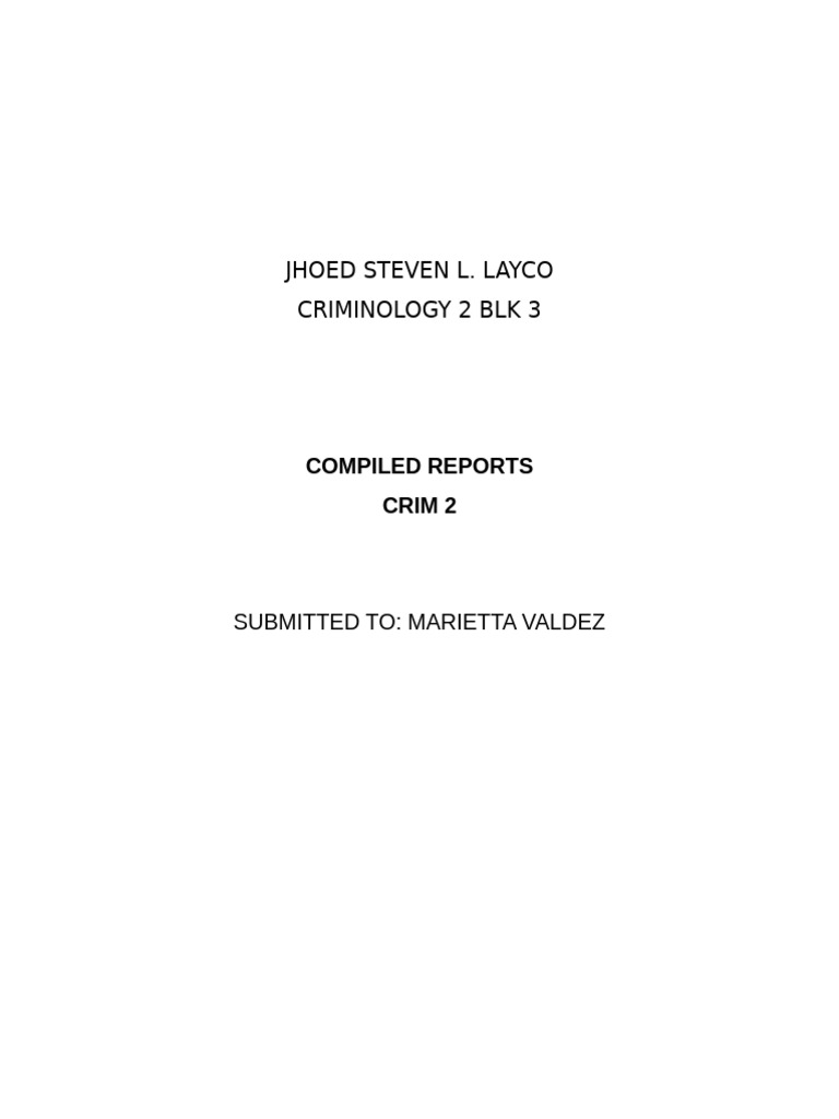 Theories of Crime Causation | PDF | Deviance (Sociology) | Crimes