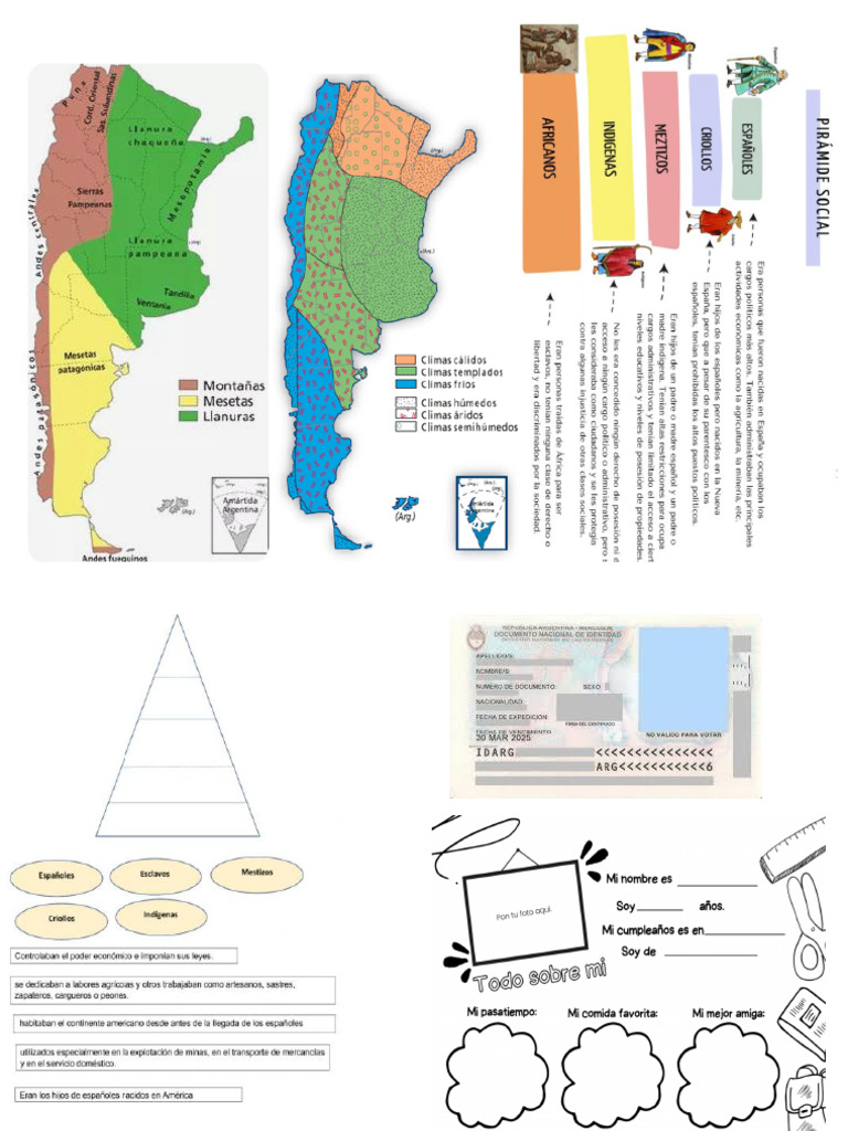 Plantillas para Imprimir (Mayo) Ciencias Sociales y FEC | PDF