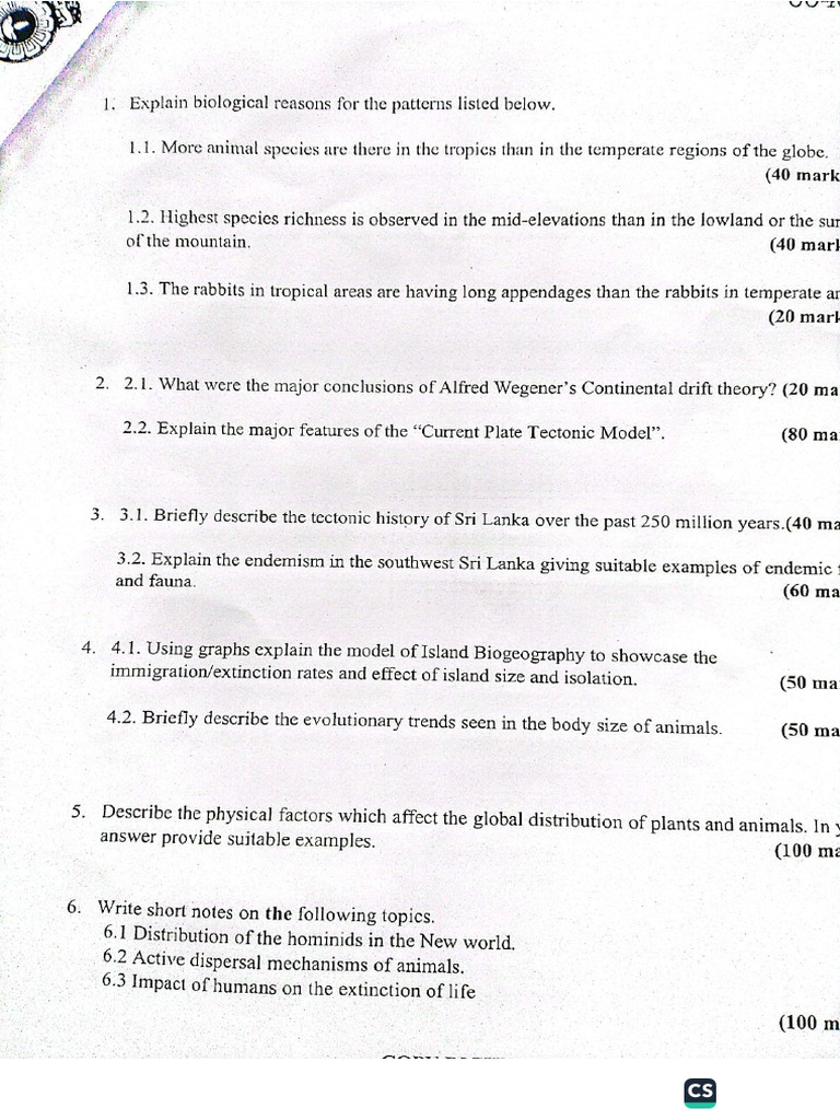 Practice Paper - RDS | PDF