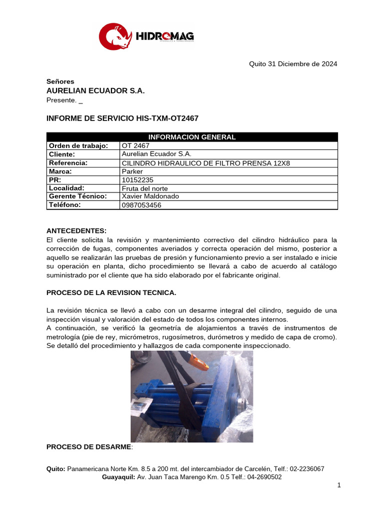 Mantenimiento de Bombas Taca 12x8 | PDF | Ciencias fisicas | Ingeniería ...