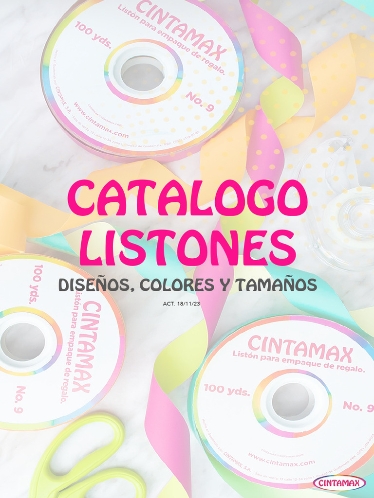 Catálogo de Listones de Regalo | PDF | Arco iris | Percepción visual