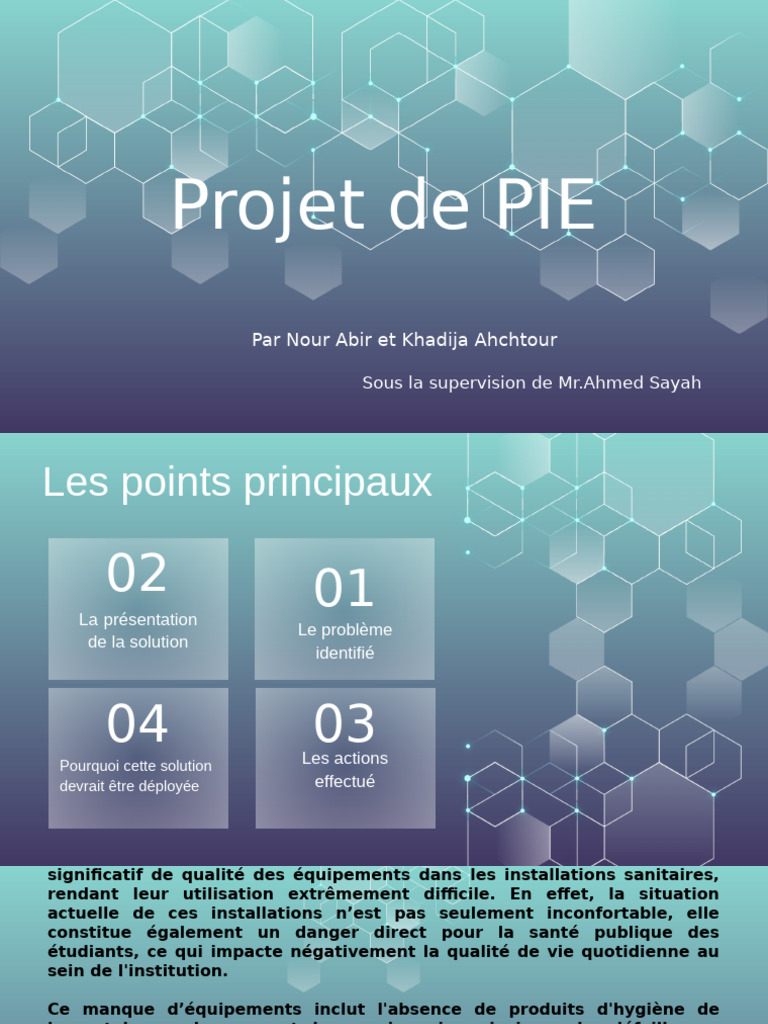 Amélioration des infrastructures sanitaires | PDF | Toilettes