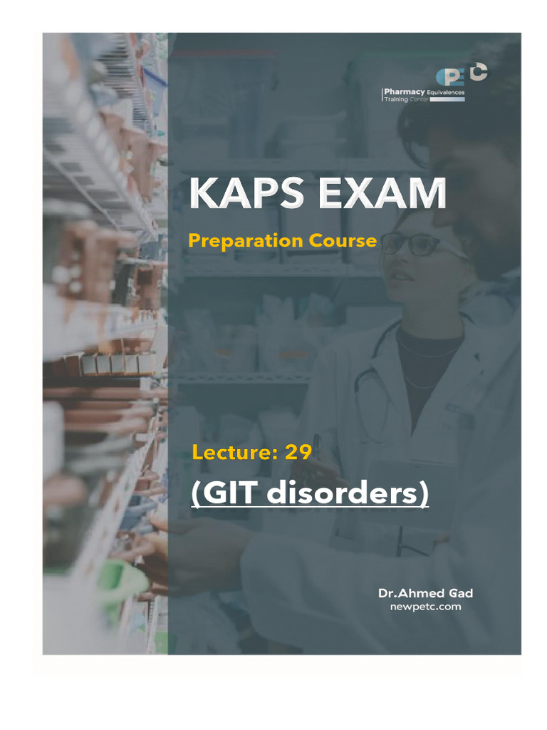GIT Disorders | PDF