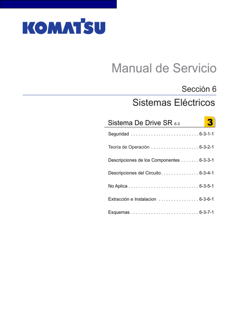 SECTION 06-03 (SR Drive Systems Table of Contents) p2 | PDF