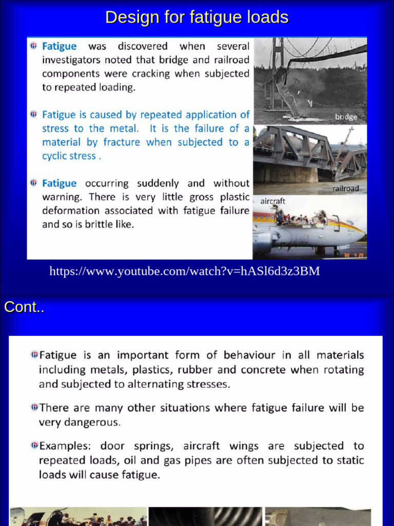 Design For Fatigue Loades | PDF | Fatigue (Material) | Strength Of ...