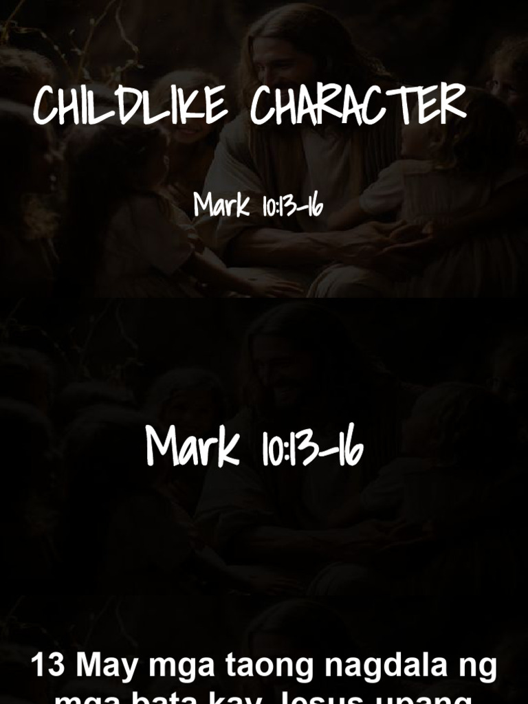 Childlike Character | PDF