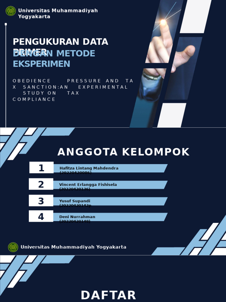 Pengukuran Data Primer Dengan Metode Eksperimen | PDF