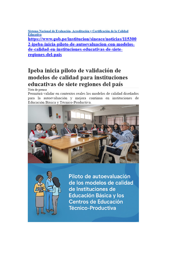 Ipeba Lectura | PDF | Educación primaria | Aprendizaje