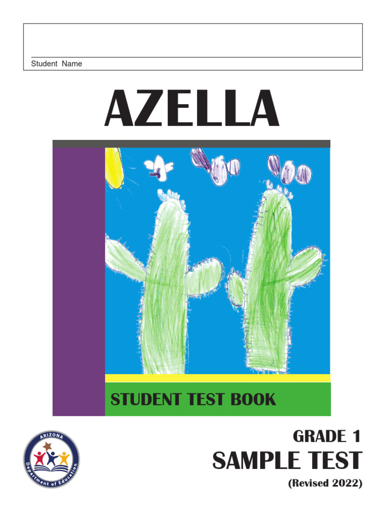 Grade 1 Sample Test Book 2022 | PDF | Bat