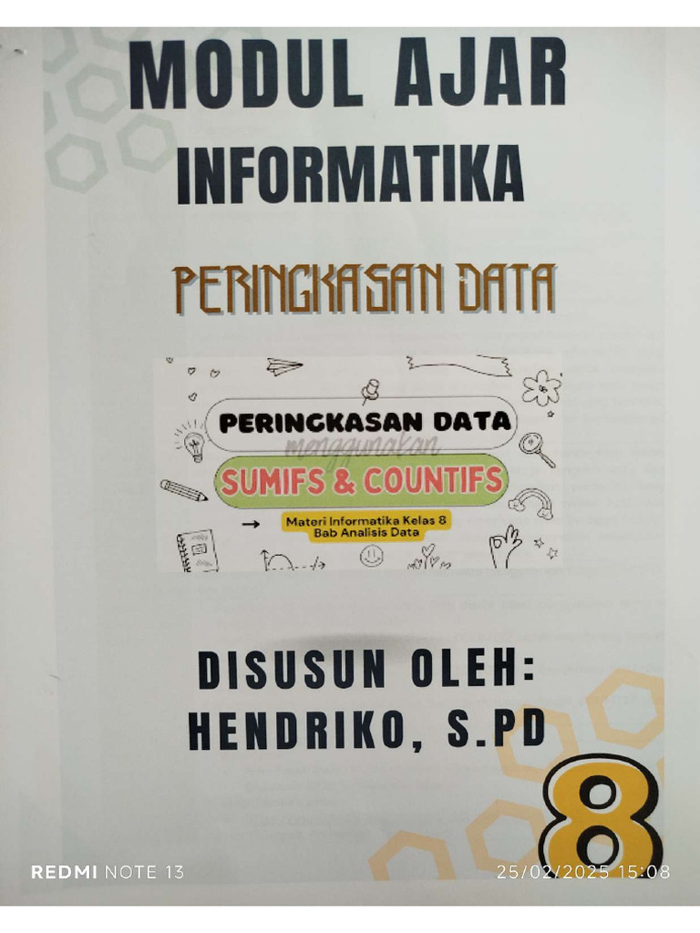 Modul ajar_Peringkasan Data_Informatika | PDF
