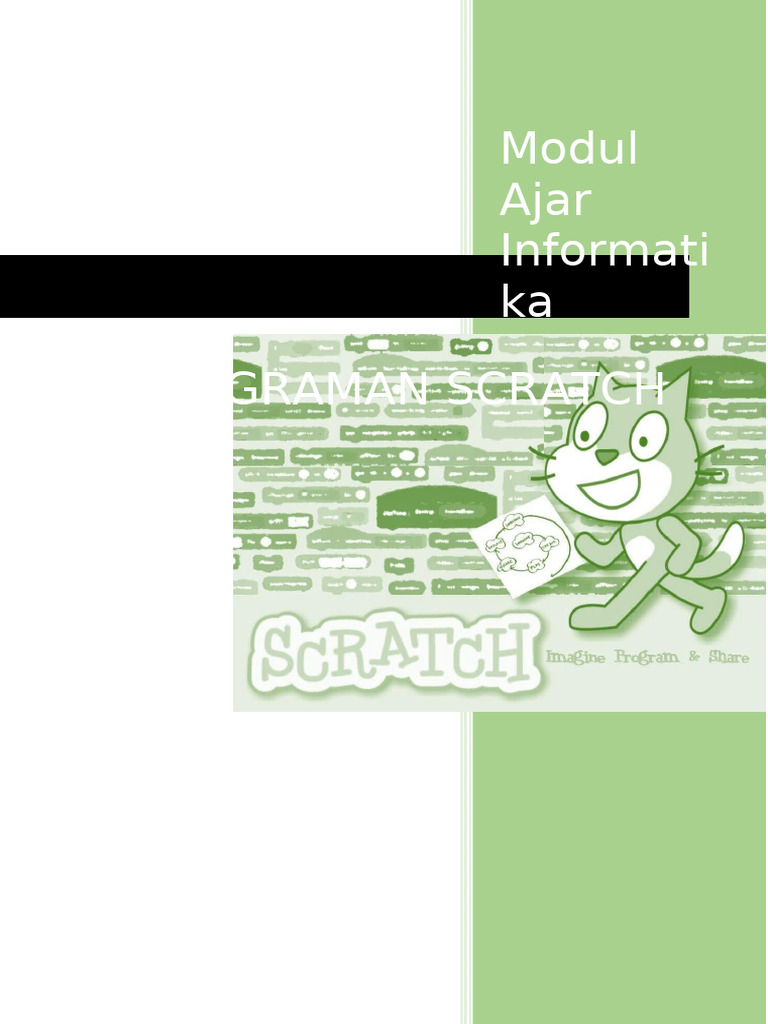 Modul Ajar Tik Pemrograman Scratch | PDF
