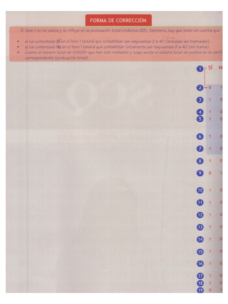 SCQ Forma A Correccion 3 PDF Free | PDF