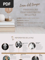 Personajes Clave en la Historia de la Paz | PDF | Paz | Mahatma Gandhi