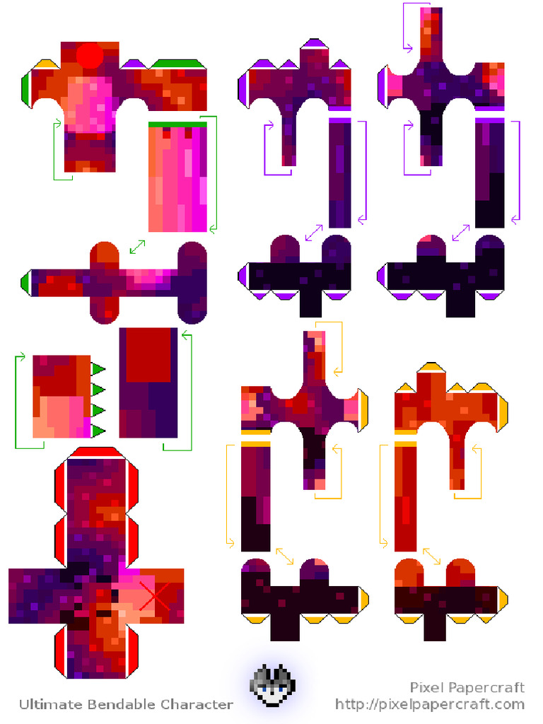 Minecraft Bendable Character (1) | PDF