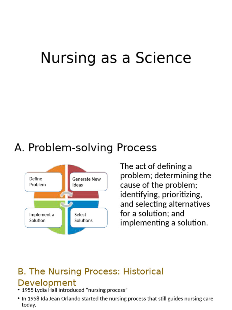 5.1.nursing As A Science NSG Process | PDF | Nursing | Physical Examination