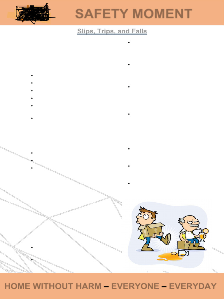 Preventing Slips, Trips, and Falls at Work | PDF | Safety | Housekeeping