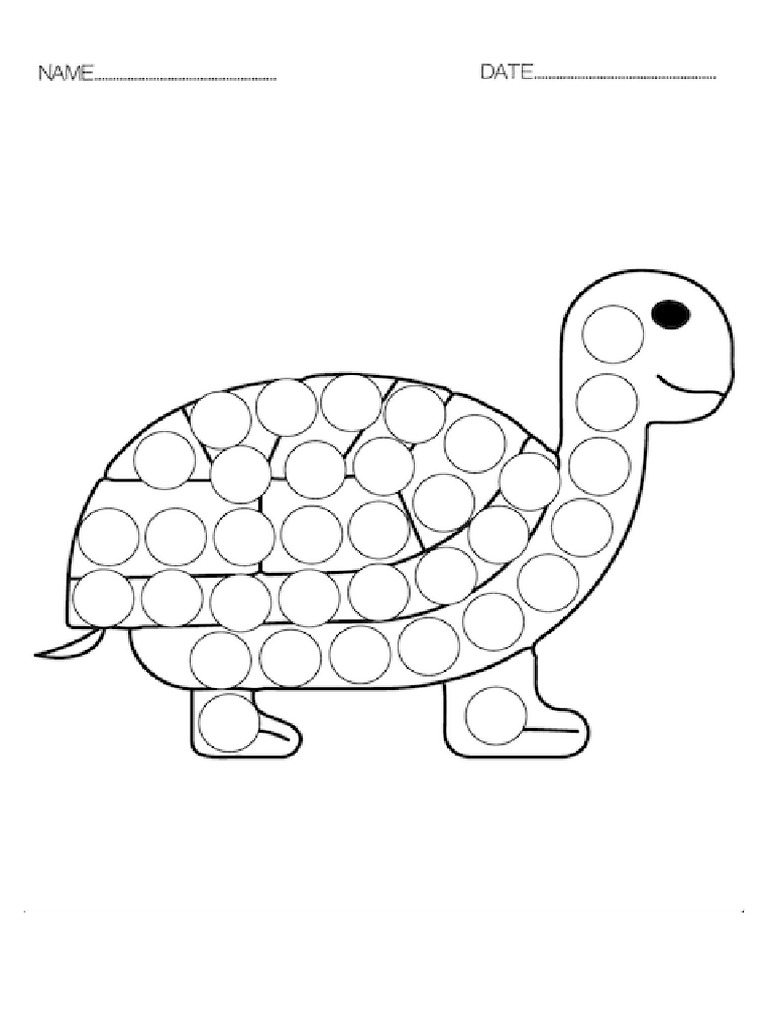 Imprimir para Pintar Los Circulos | PDF