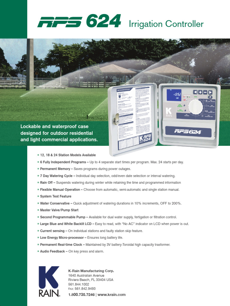 RPS 624 Product Brochure | PDF | Transformer | Alternating Current
