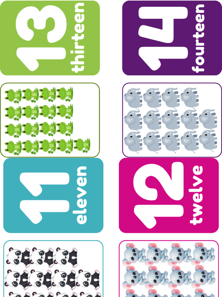 Numeros 11-20 | PDF
