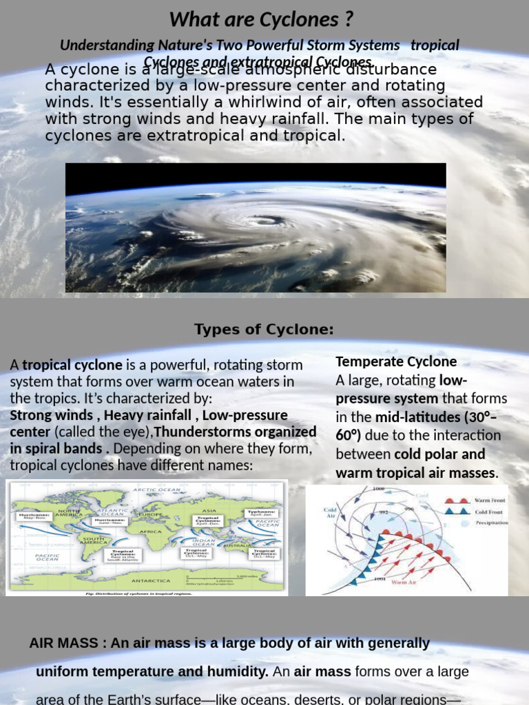 Understanding Temperate Cyclones | PDF | Cyclone | Precipitation
