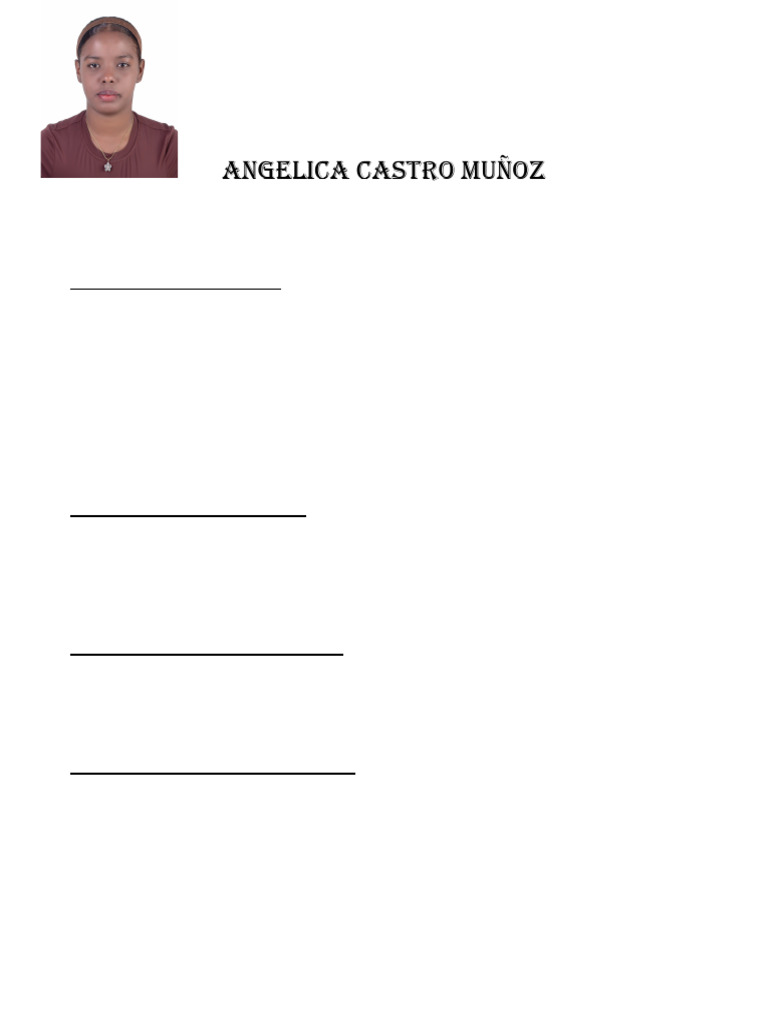 Angelica Castro Muñoz | PDF