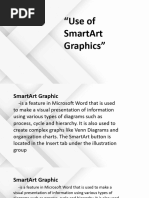 MS Word Smart Art Assignment | PDF