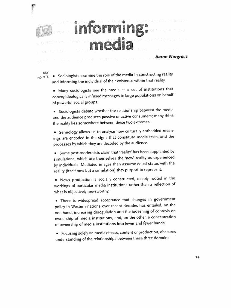 Nargrove Media Informing | PDF