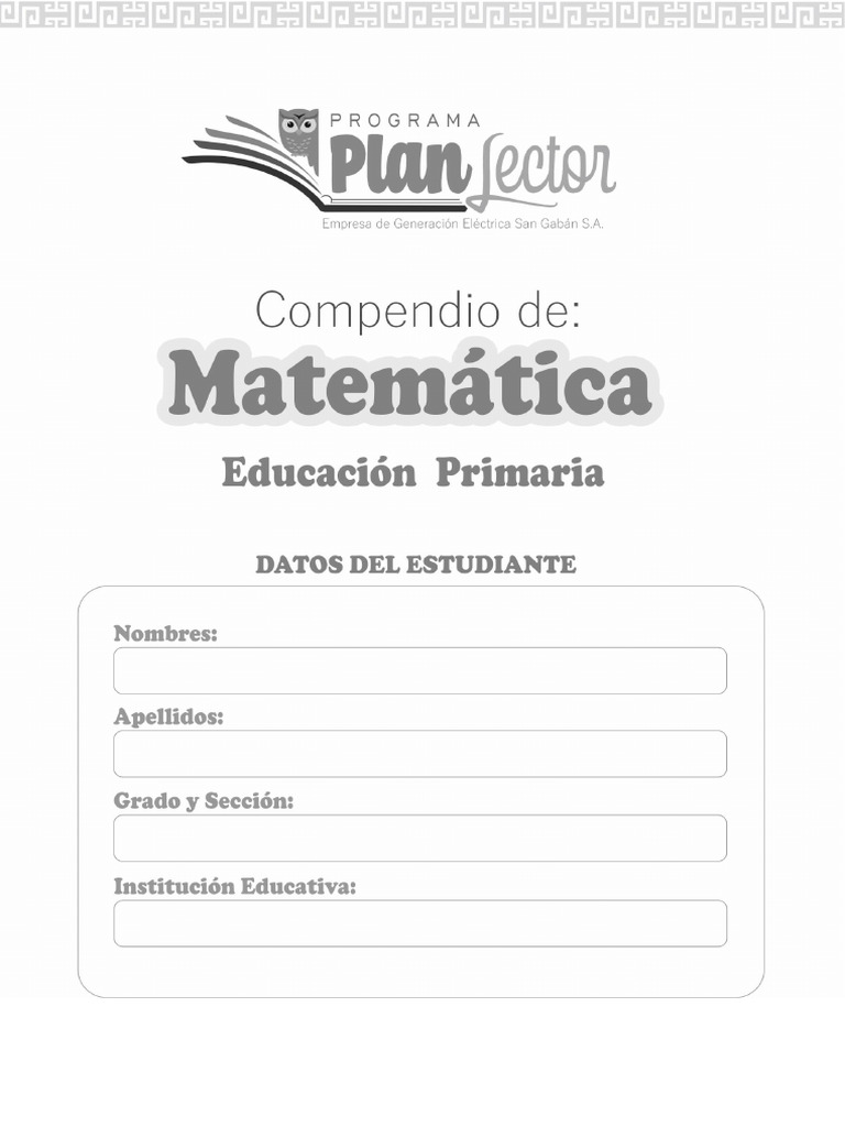 1ro Matematica Ofi | PDF