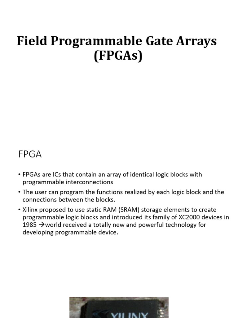 6 Fpga Theory | PDF | Field Programmable Gate Array | Logic Gate