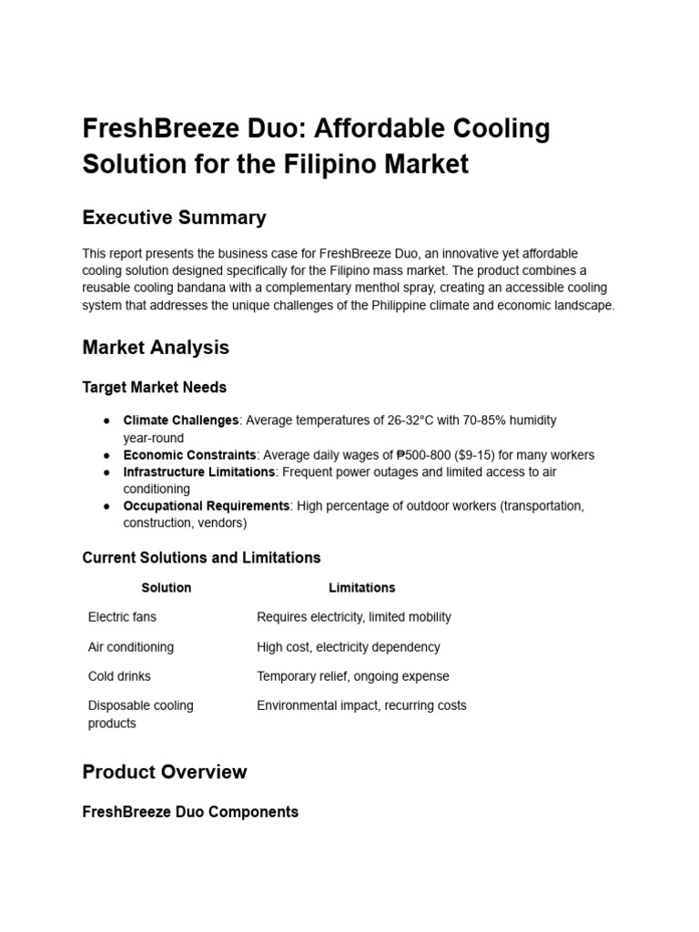 Entrep Business Proposals | PDF | Marketing | Pricing