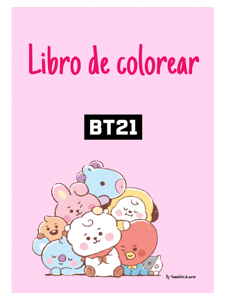 Bt21 Colorear | PDF