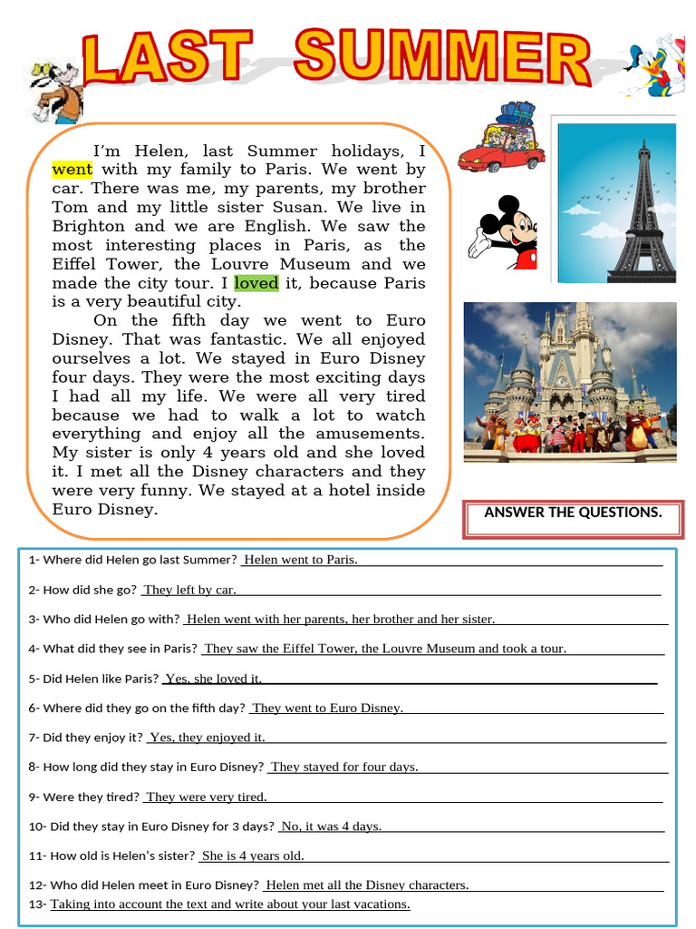 Past Simple Workshop MAHENA | PDF