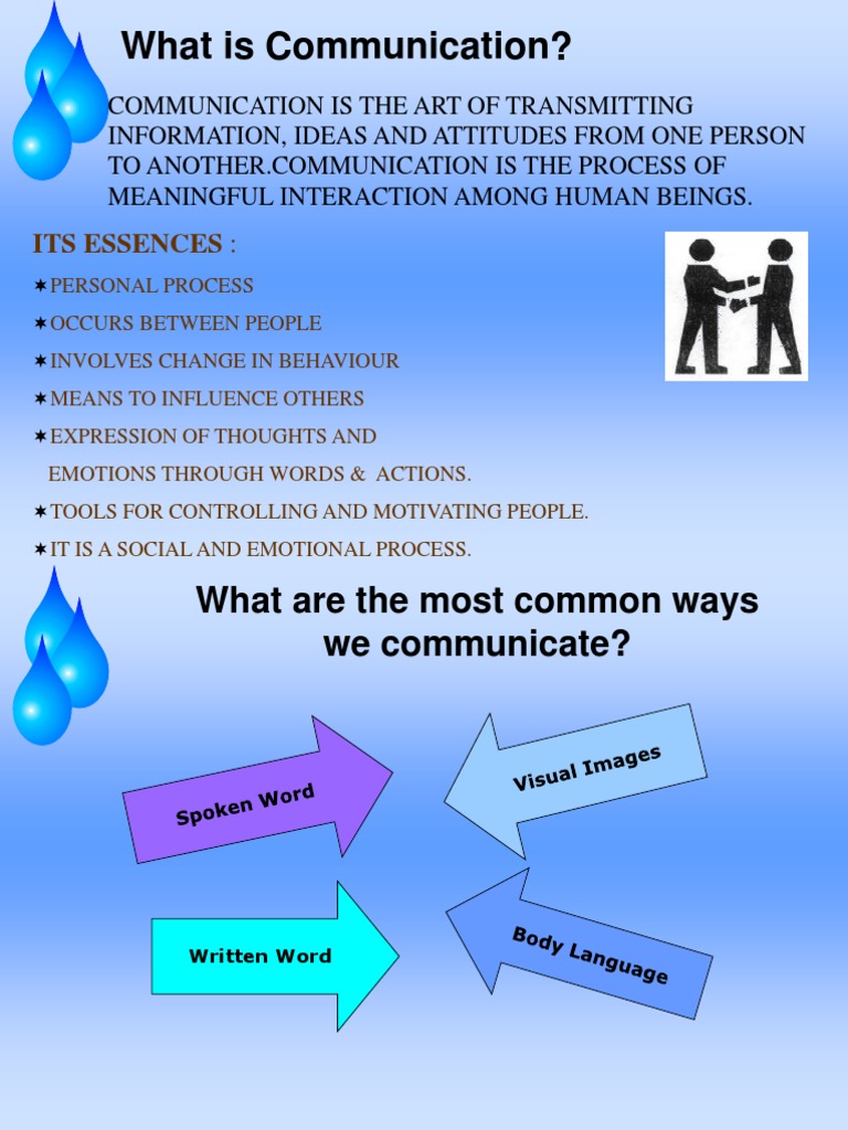 What Is Communication?: Its Essences | PDF | Hierarchy | Communication