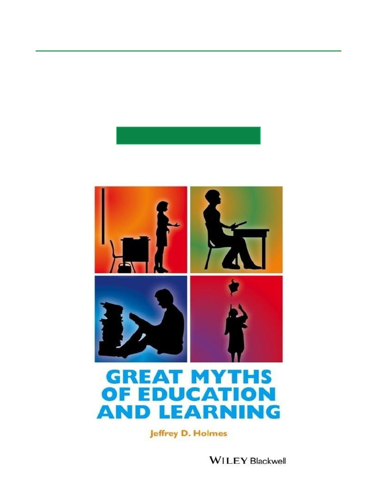 Research Great Myths of Education and Learning, 1st Edition Optimized ...