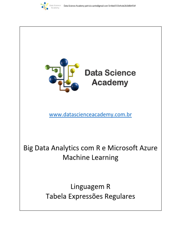 Tabela Exp Regulares em R | PDF | Letter Case | Typography