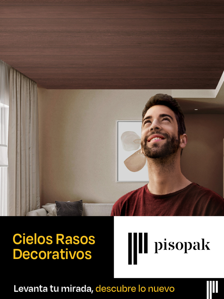 Cielos Rasos Decorativos Brochure | PDF | Tornillo