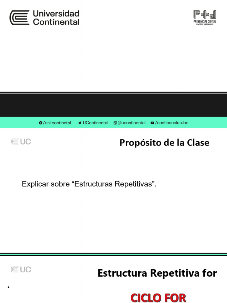 Semana 04 - Estructuras Repetitivas | PDF