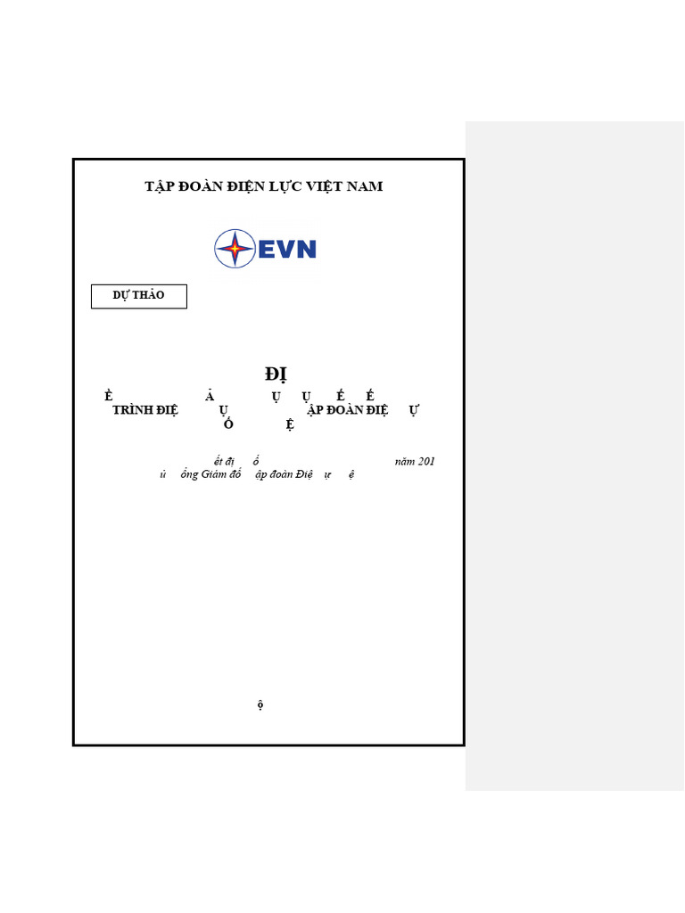 Quy Dinh Ve Khao Sat - EVN | PDF